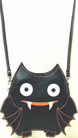 Bat Crossbody Bag in Black | Double Trouble Apparel